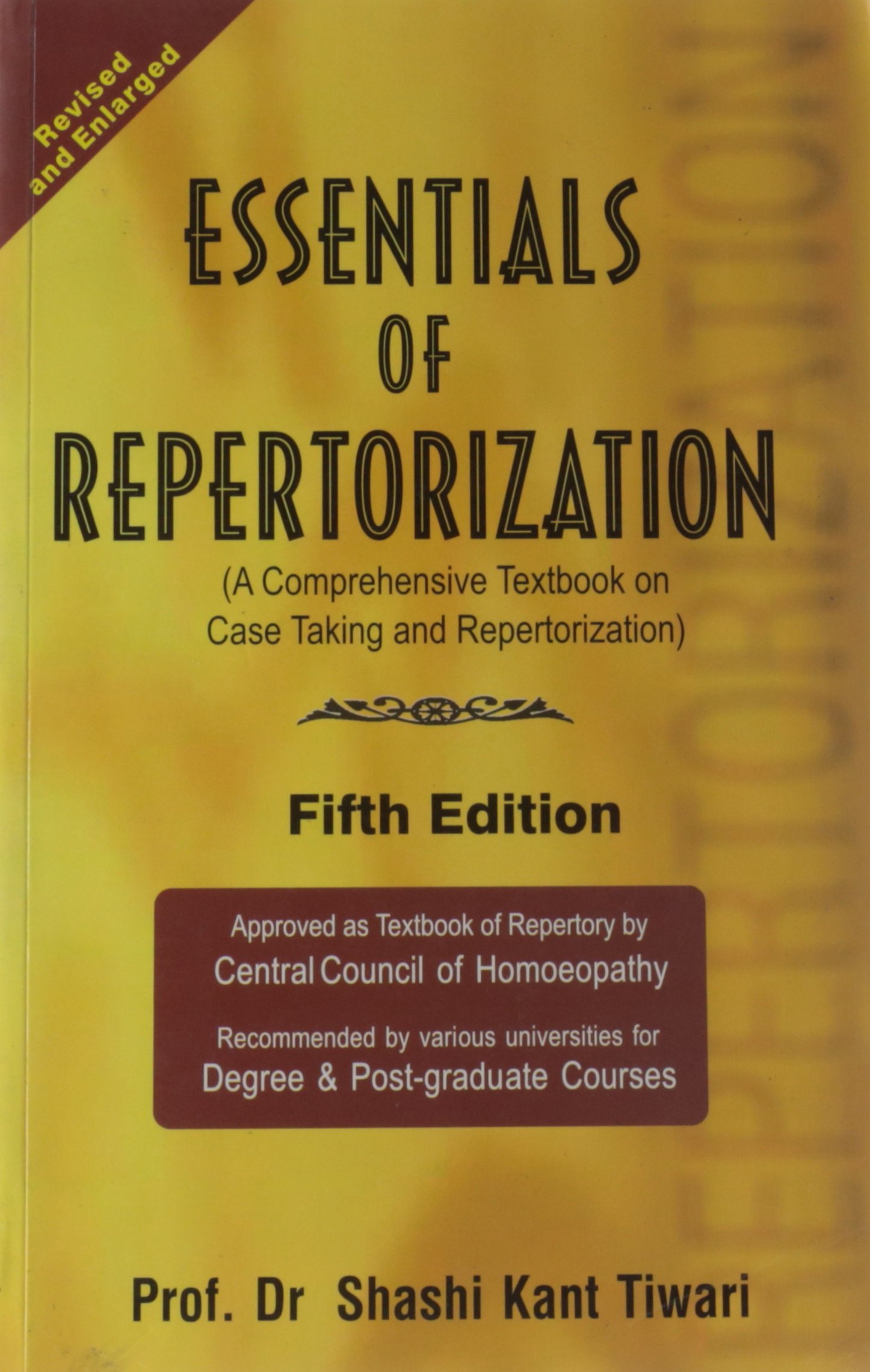 Essentials Of Repertorization 5/E - All India Book House